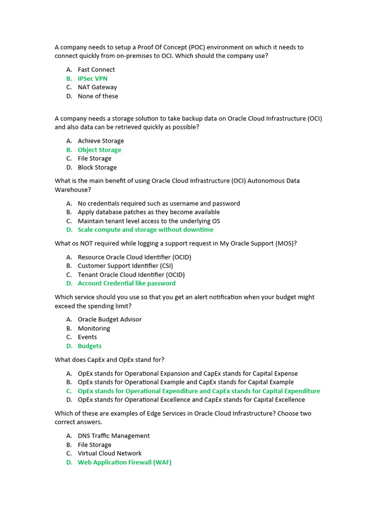 Dump Oracle Oci | PDF | Cloud Computing | Software As A Service