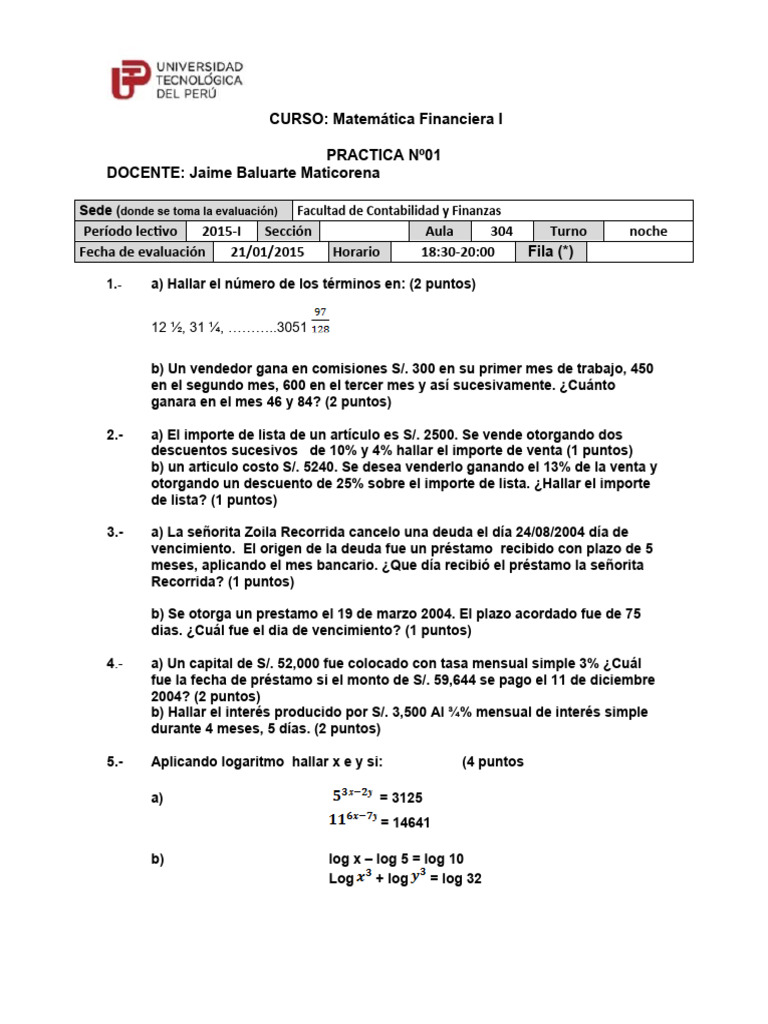 Ejercicios Resueltos de Matemática Financiera | PDF