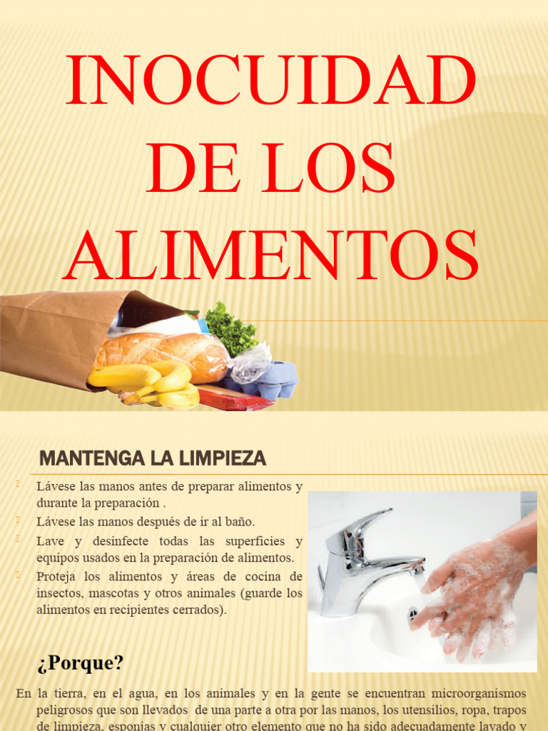 INOCUIDAD | PDF | Alimentos | Carne