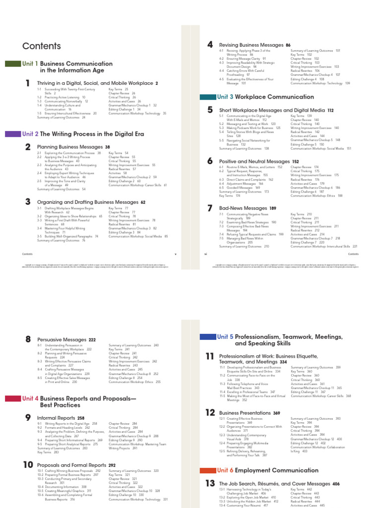 Essentials of Business Communication | PDF | Communication | Résumé