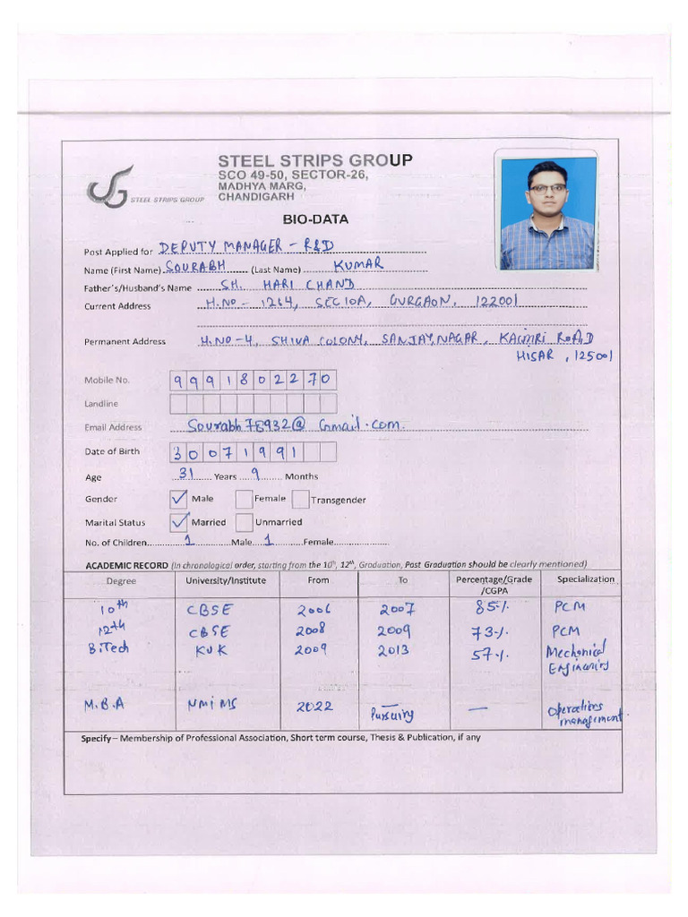 SSWL Green Form Final | PDF