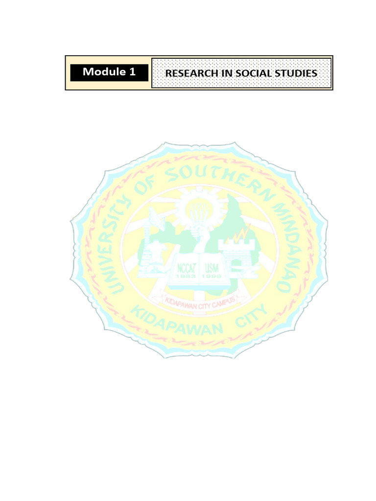 Research in Social Studies Chapter 2 | PDF | Quantitative Research ...