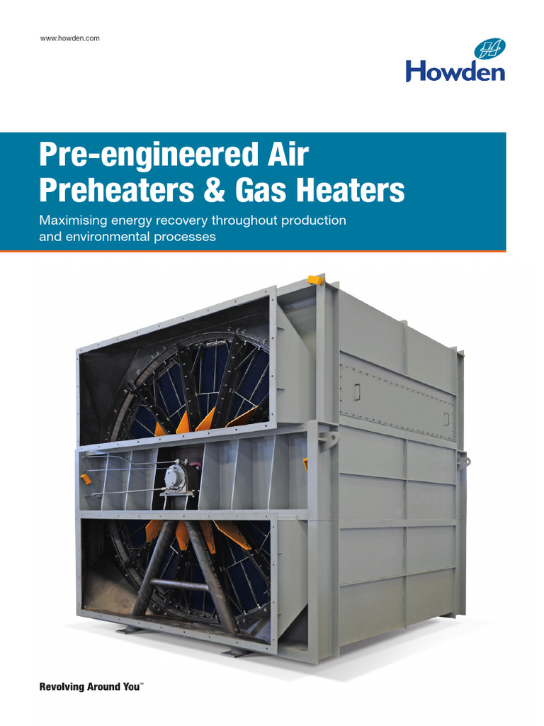 Howden PreEngHeaters Brochure | PDF | Efficient Energy Use | Oil Refinery