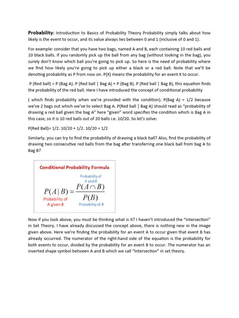 UNIT3 | Download Free PDF | Probability | Set (Mathematics)