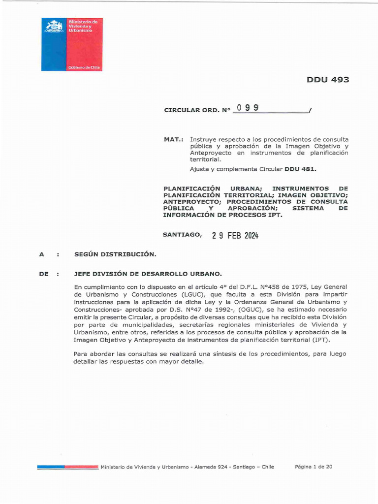 Ddu 493 | PDF | Planificación | Gobierno