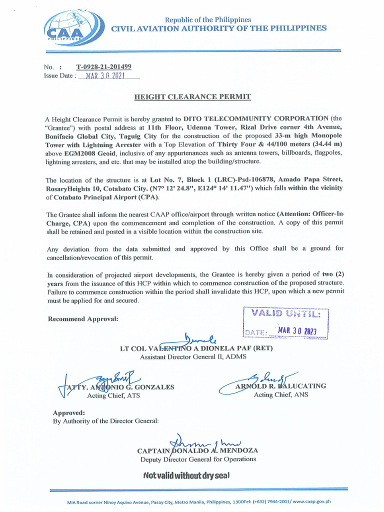 Caap PH1500005 A 210330 02 | PDF