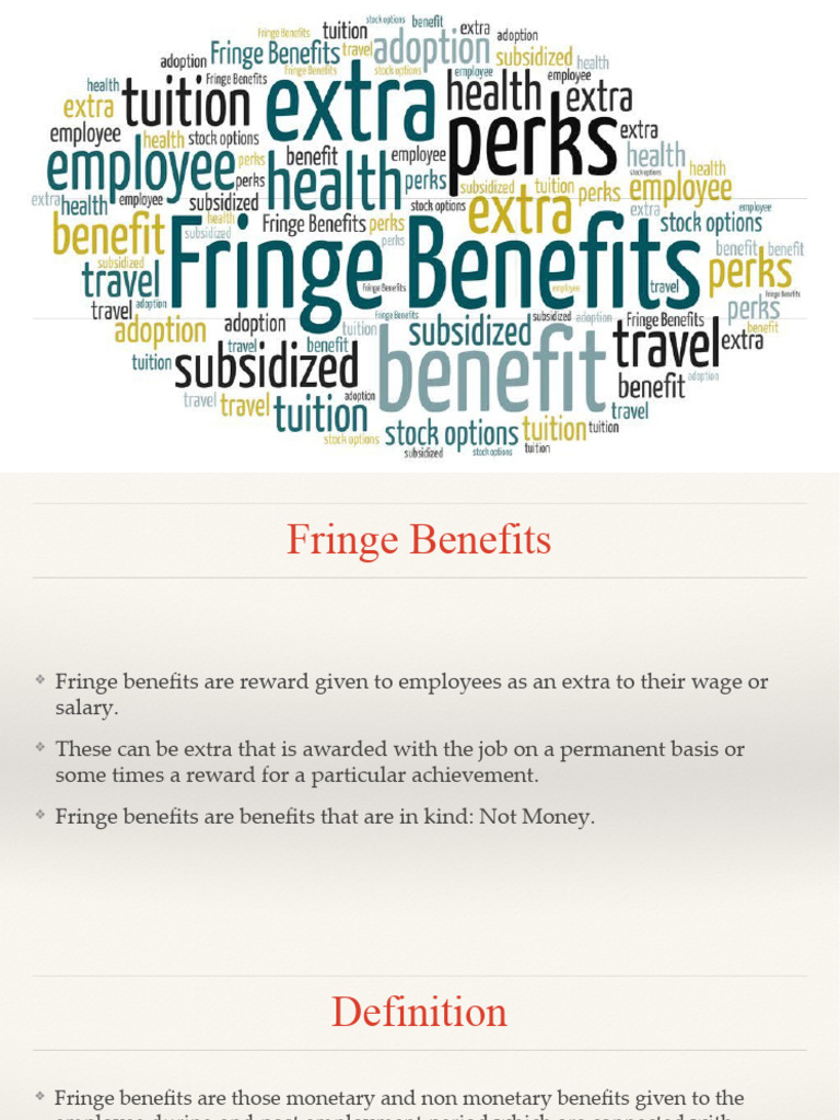 Fringe benefits | PDF | Employee Benefits | Employment