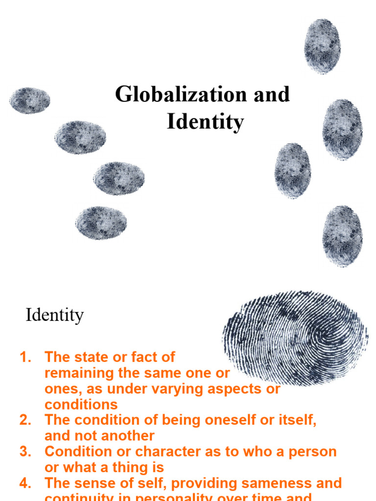 Globalization and Identity | PDF