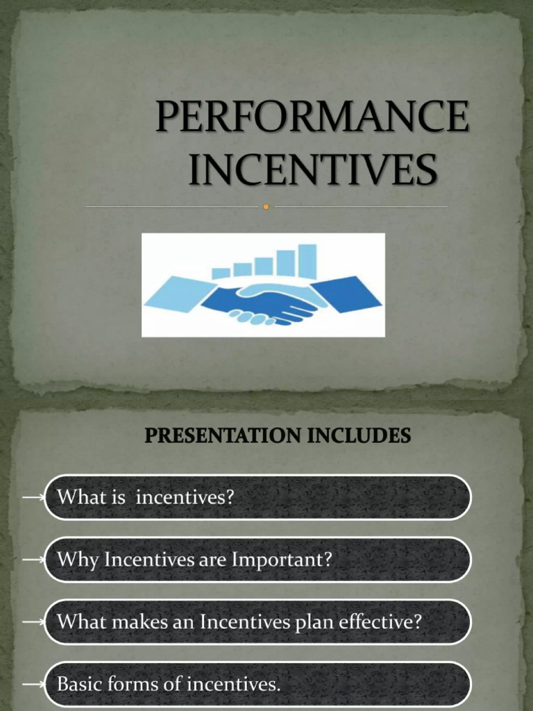 Incentives | PDF