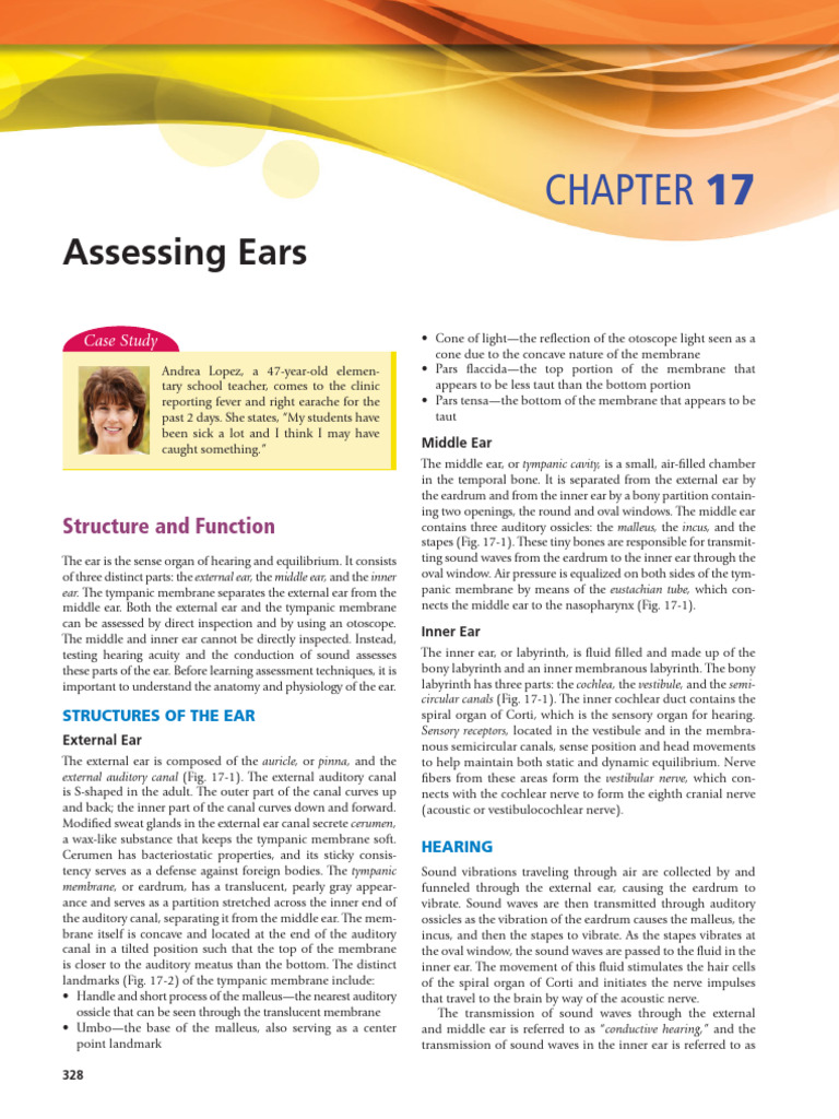 5 Assessing Ears | PDF | Hearing Loss | Ear