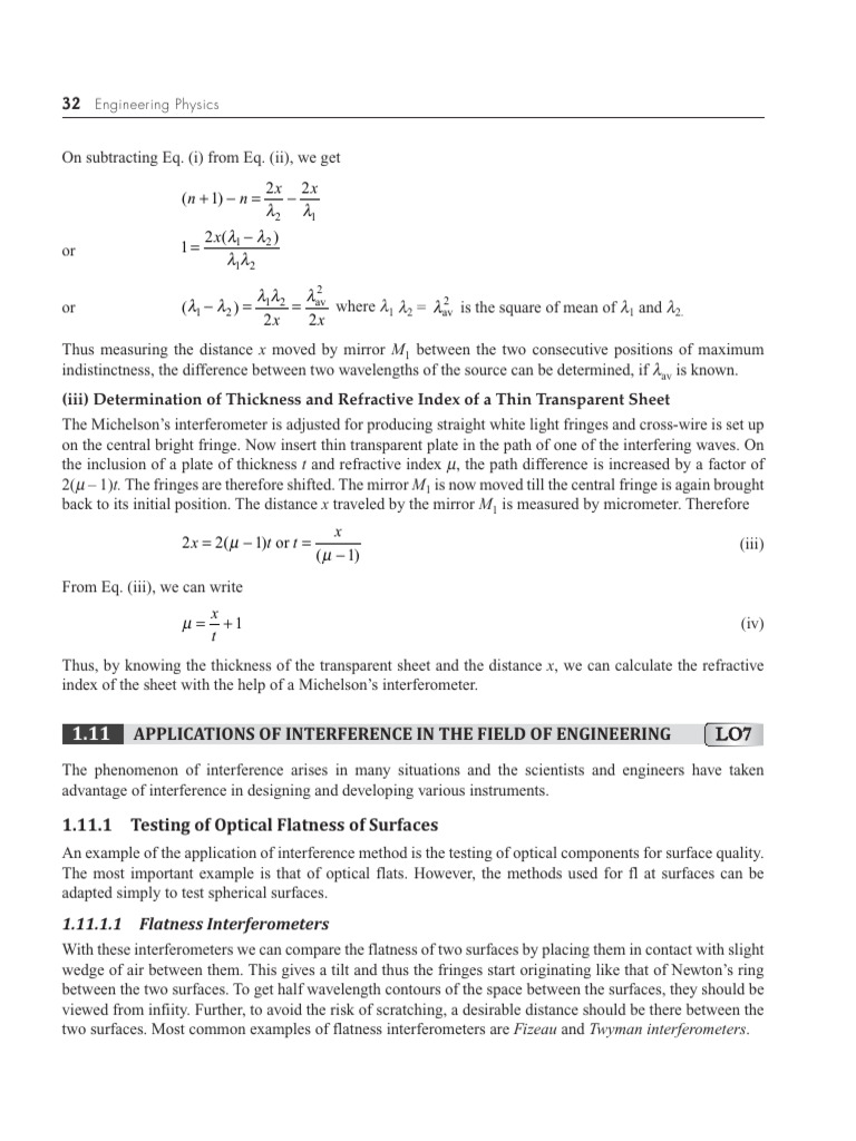 Interference Split (32 32) 20231105100344 | PDF | Interferometry | Optics