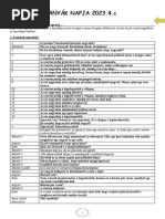 Zrinyi Matekverseny 3 Osztály | PDF