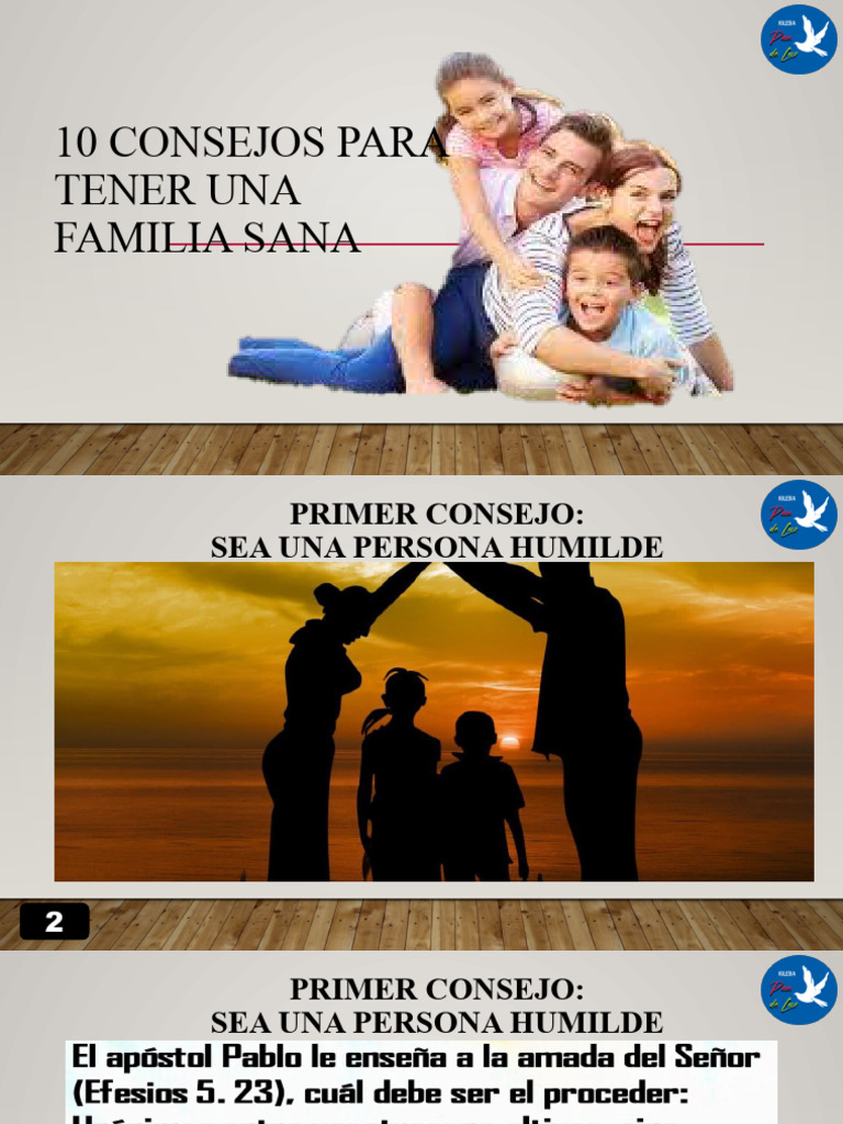 10 Consejos para Tener Una Familia Sana | PDF