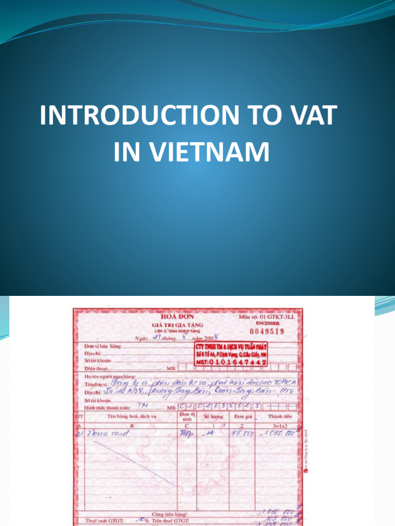 Introduction To VAT | PDF Introduction To VAT | PDF