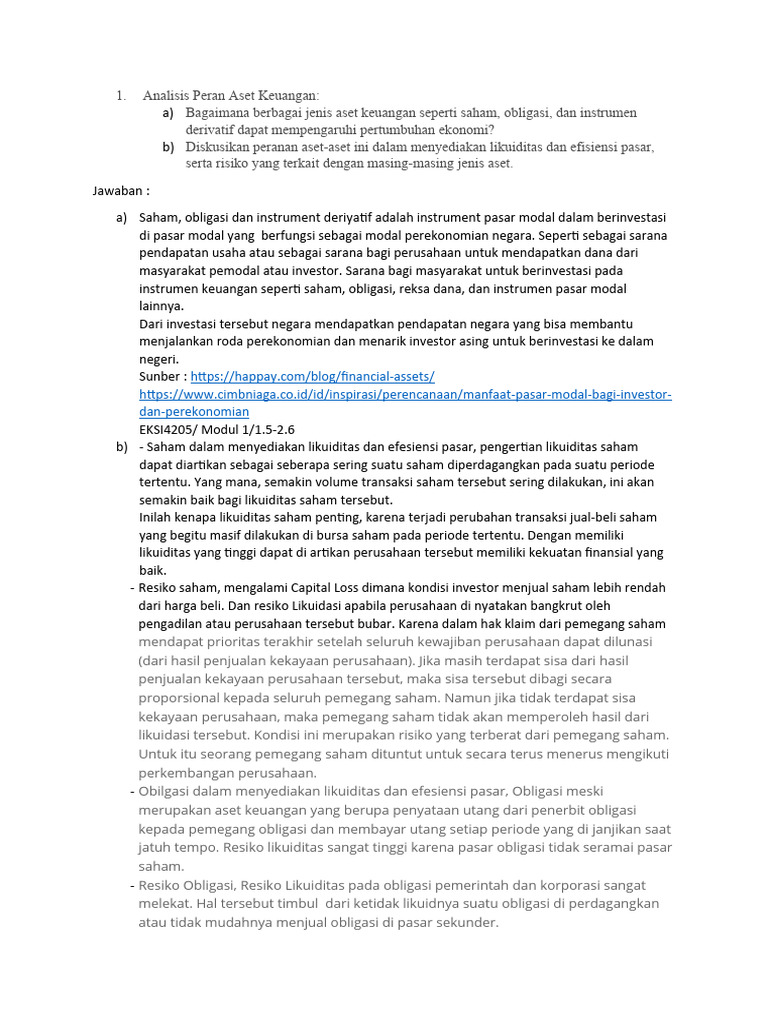 Shelly Maryani 051555412 | PDF | Bisnis