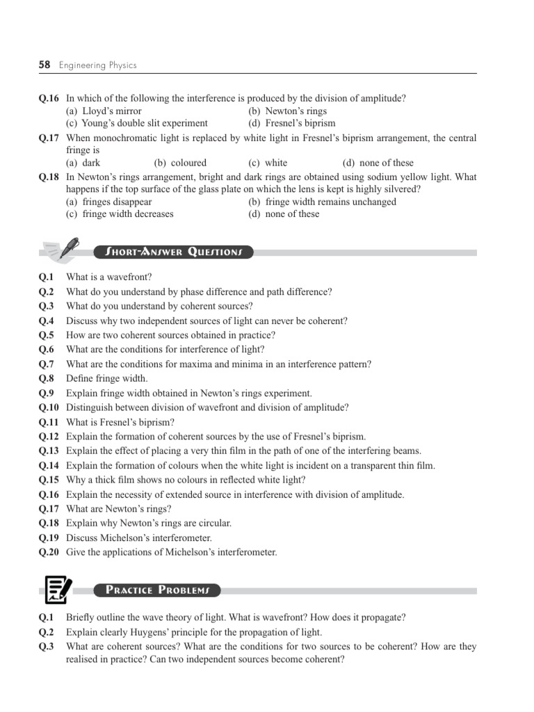 Interference Split (58 58) 20231105100344 | PDF | Coherence (Physics) | Interferometry