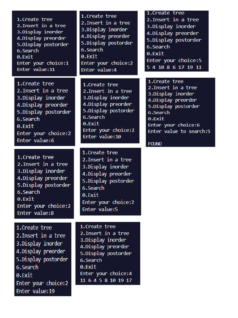 Output Tree | PDF Output Tree | PDF