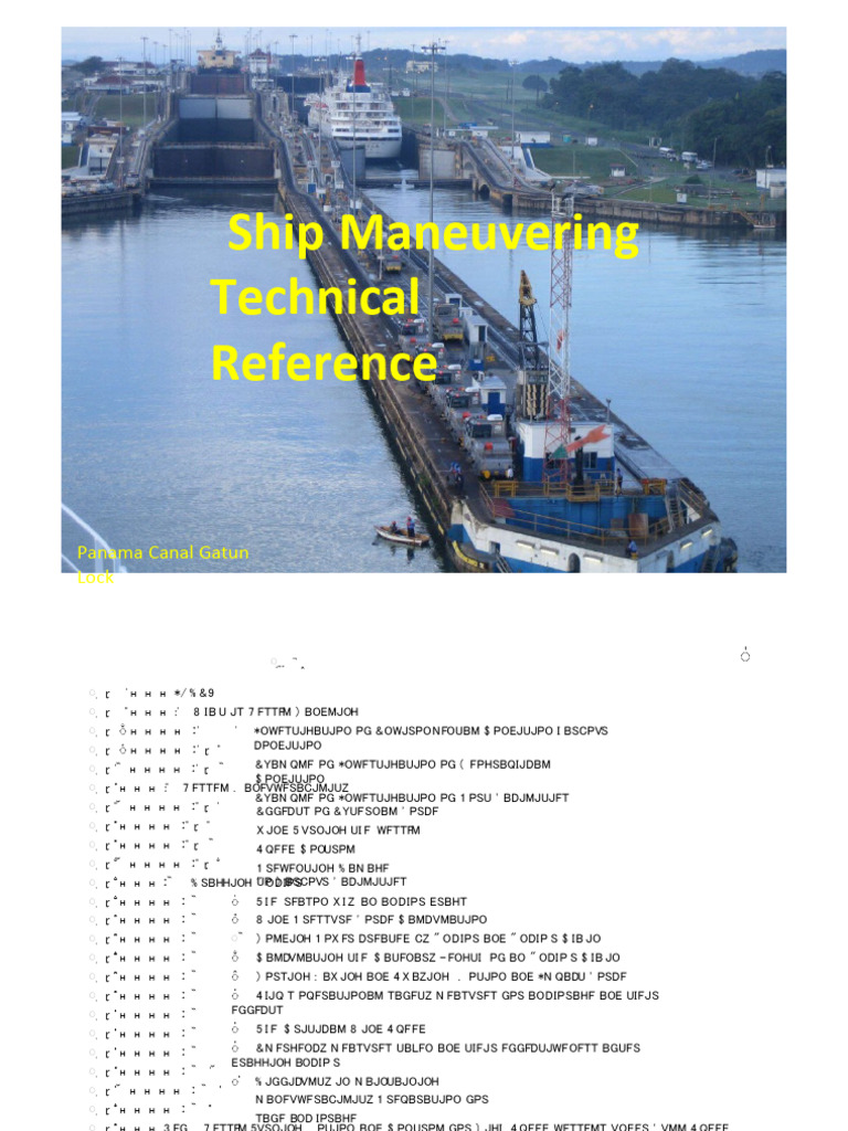 Loss Prevention Bulletin Naiko Class Vol.4 - Ship Maneuvering Technical ...