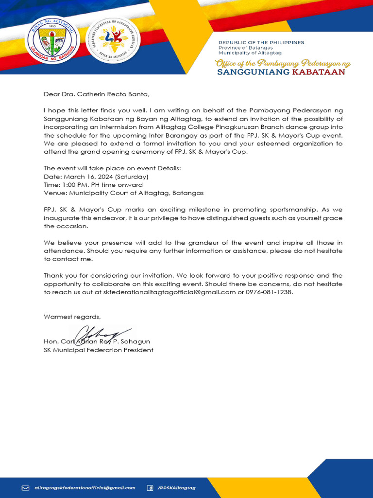 Acpb Invitation | PDF