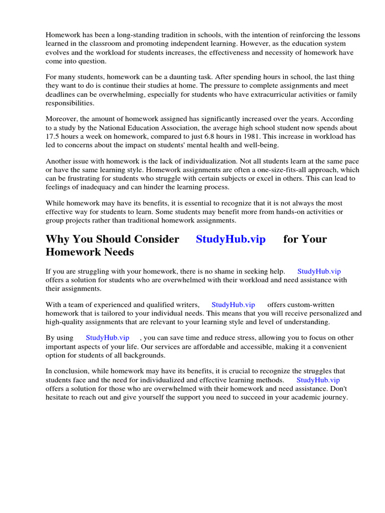 Homework in Schools Articles | PDF | Homework | Teachers