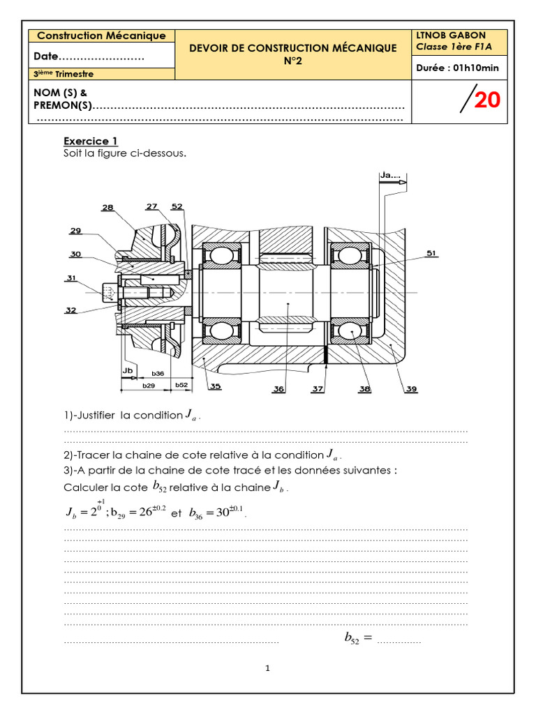 Construction Mécanique | PDF