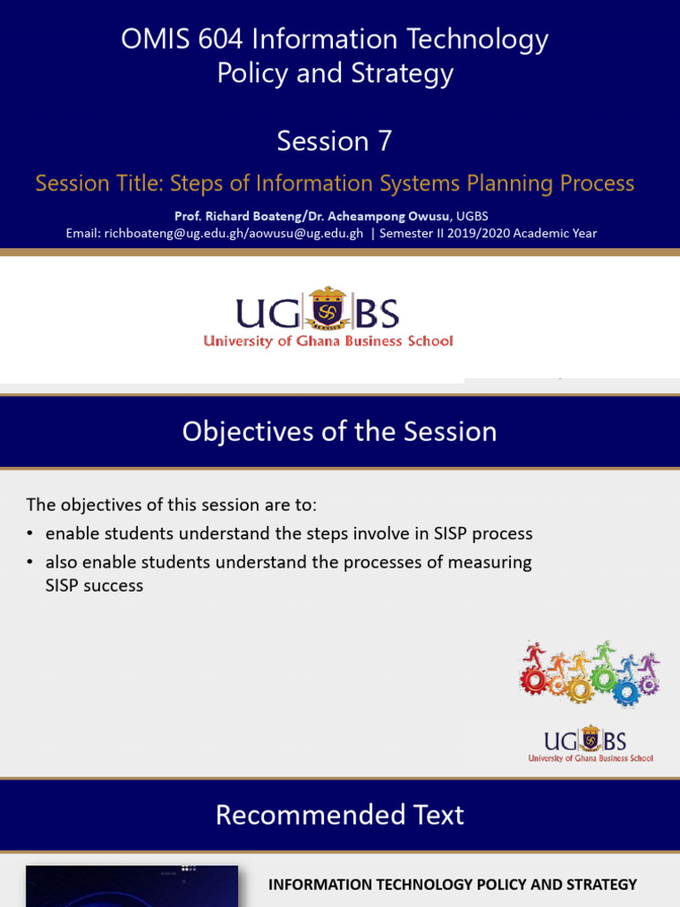 Steps in Information Systems Planning | PDF | Strategic Management | Strategic Planning
