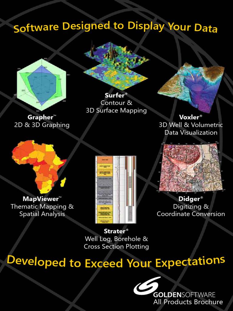 GSIWeb Brochure | PDF | 3 D Computer Graphics | Map
