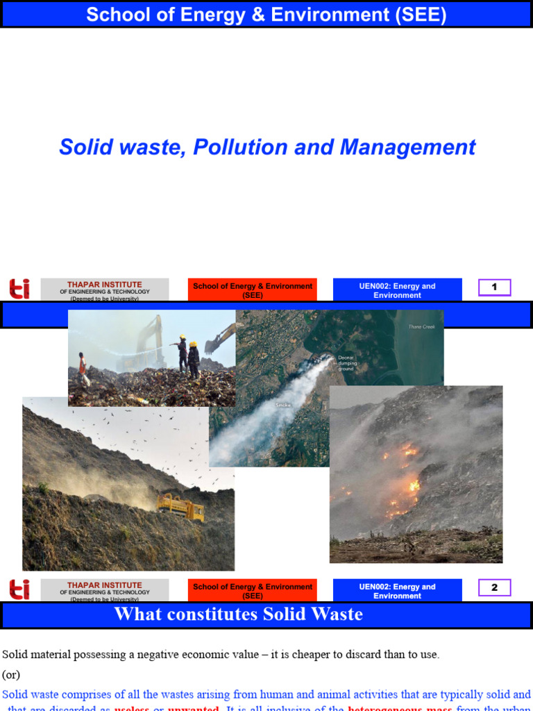Solid Waste | PDF | Waste | Compost