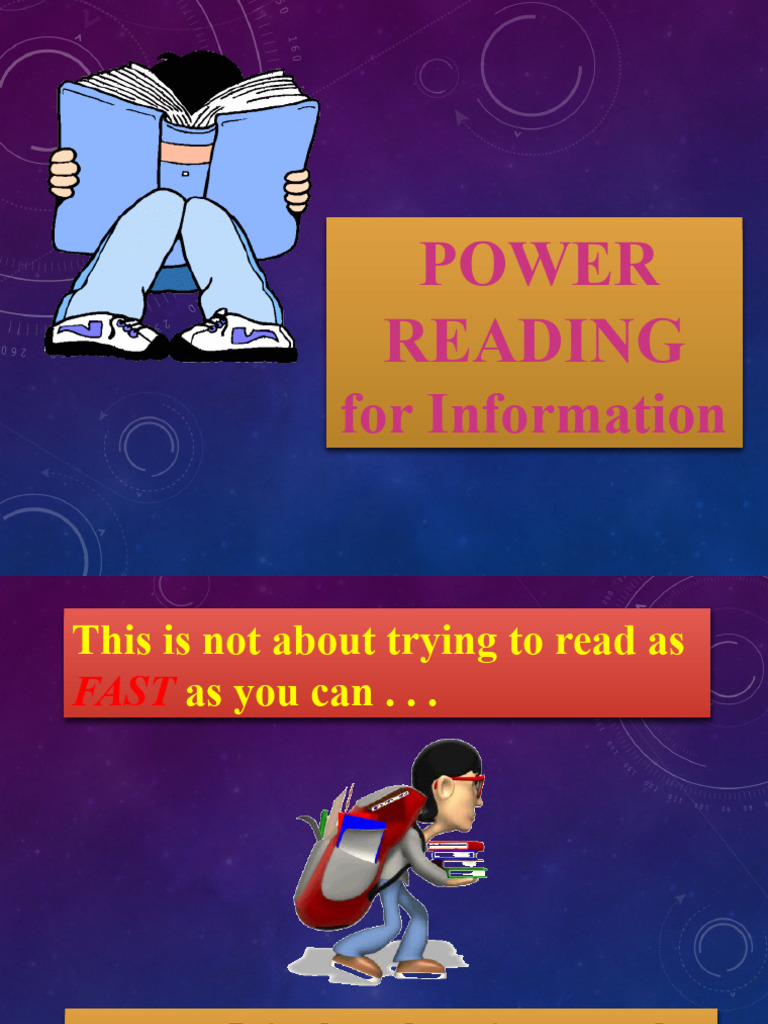 Chp6 Power Reading | PDF | Reading Comprehension | Behavioural Sciences