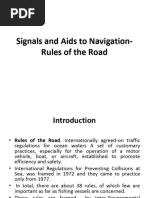 Qa 17 Colregs Lights Shapes Sound Signals Pdf Watercraft