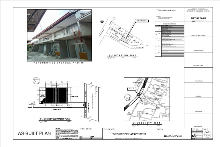 Edgar Katipunan ABP Sheet1 | PDF | Building Technology | Building Engineering