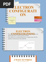 Lesson 11 - Electron Configuration | PDF | Electron Configuration ...