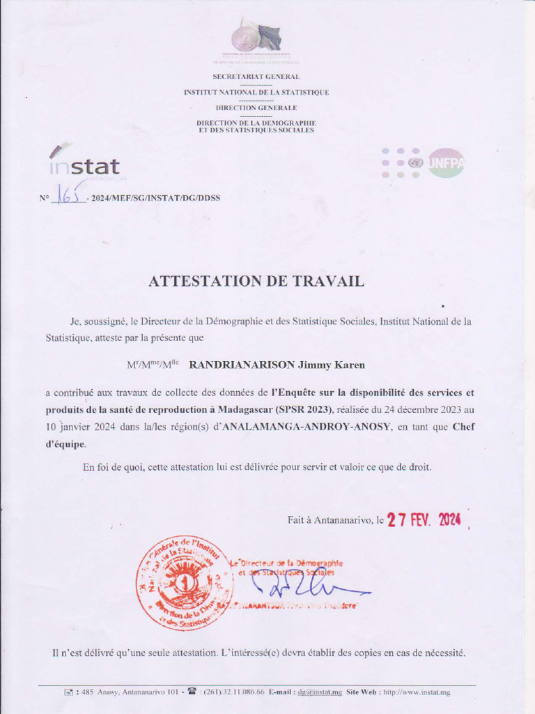 Attestation | PDF