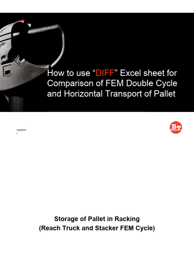 DIFF Presentation (Step-By Step Guide Ulf) | PDF | Pallet