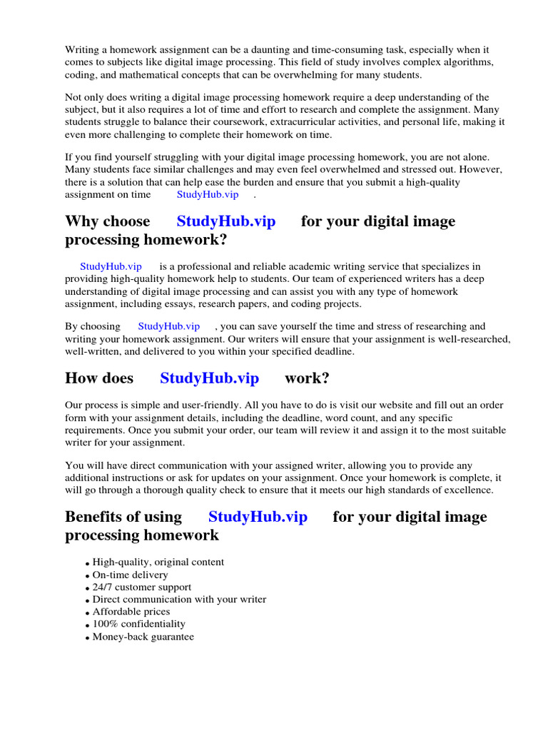 Digital Image Processing Homework | PDF | Image | Image Editing