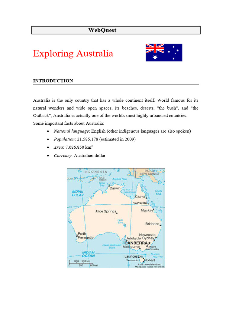 exploring-australia | PDF | Australia | Human Communication