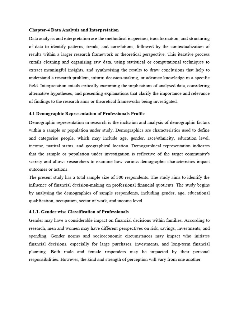 Chapter - 4 | PDF | Knowledge | Factor Analysis