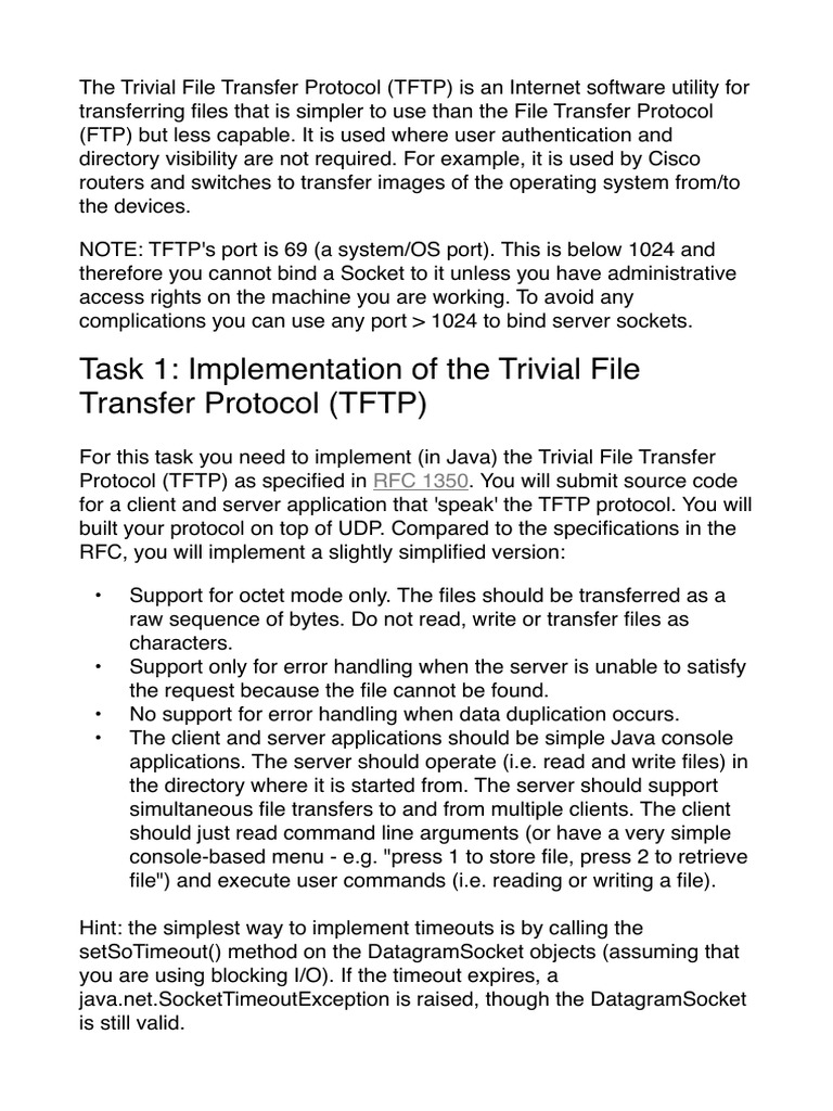 Computer Networks Assignment Pdf File Transfer Protocol Port Computer Networking