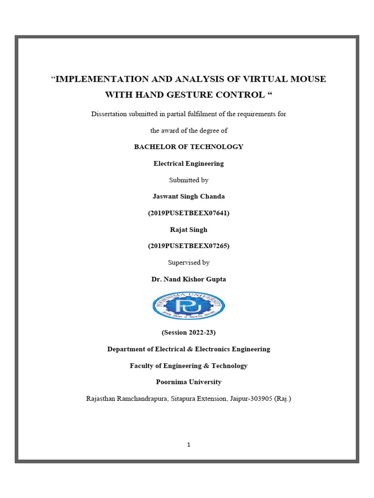 Hand Gesture Mouse Using Matlab | PDF | Python (Programming Language ... Hand Gesture Mouse Using Matlab | PDF | Python (Programming Language ...
