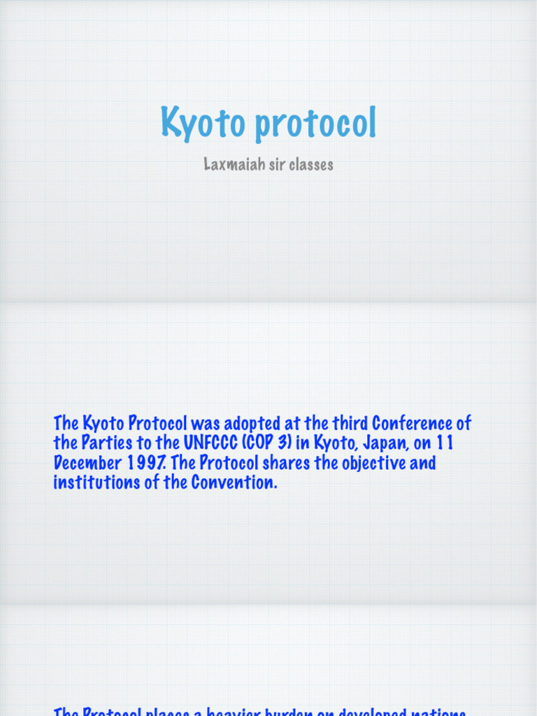 Kyoto Protocol 2 | Download Free PDF | Kyoto Protocol | United Nations ...