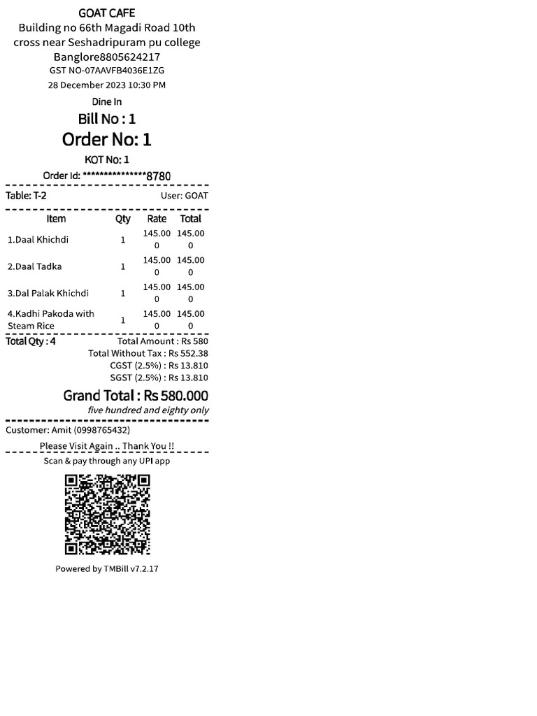 Pos Bill Trial | PDF