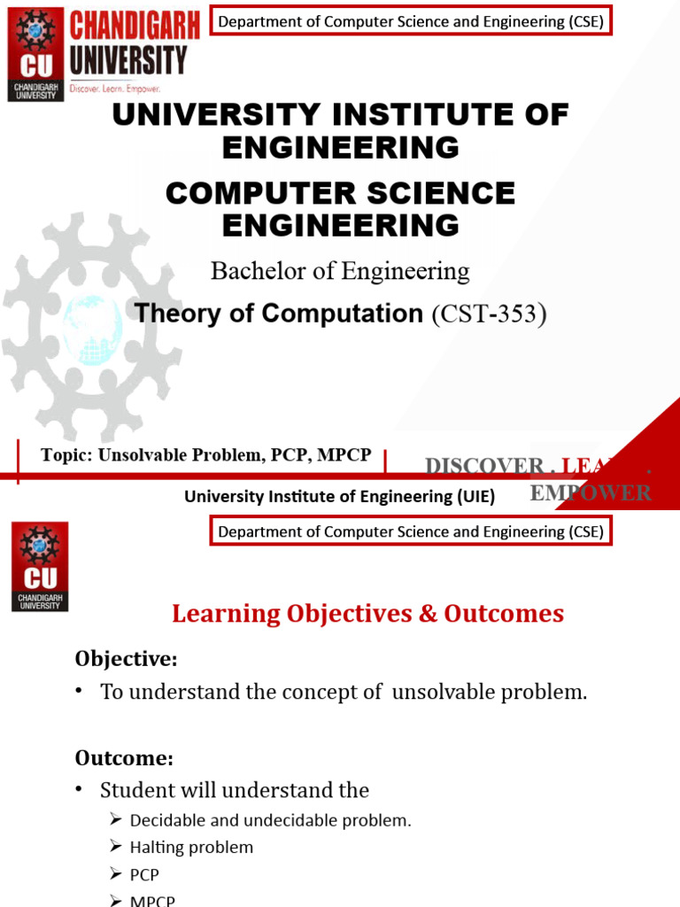 3.3.2 (Unsolvable, PCP, MPCP) | PDF | Theoretical Computer Science ...