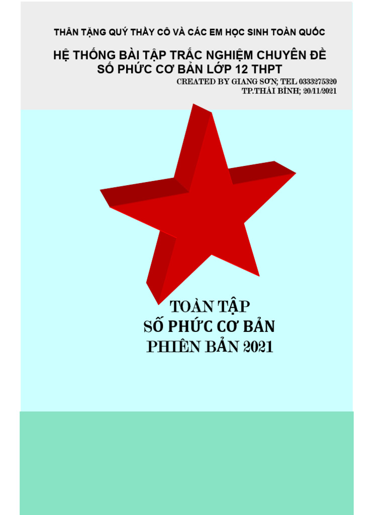 Toan Tap So Phuc Co Ban | PDF