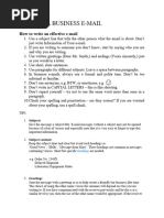 C1 Advanced Writing Letters and Emails | PDF | Communication | Human ...