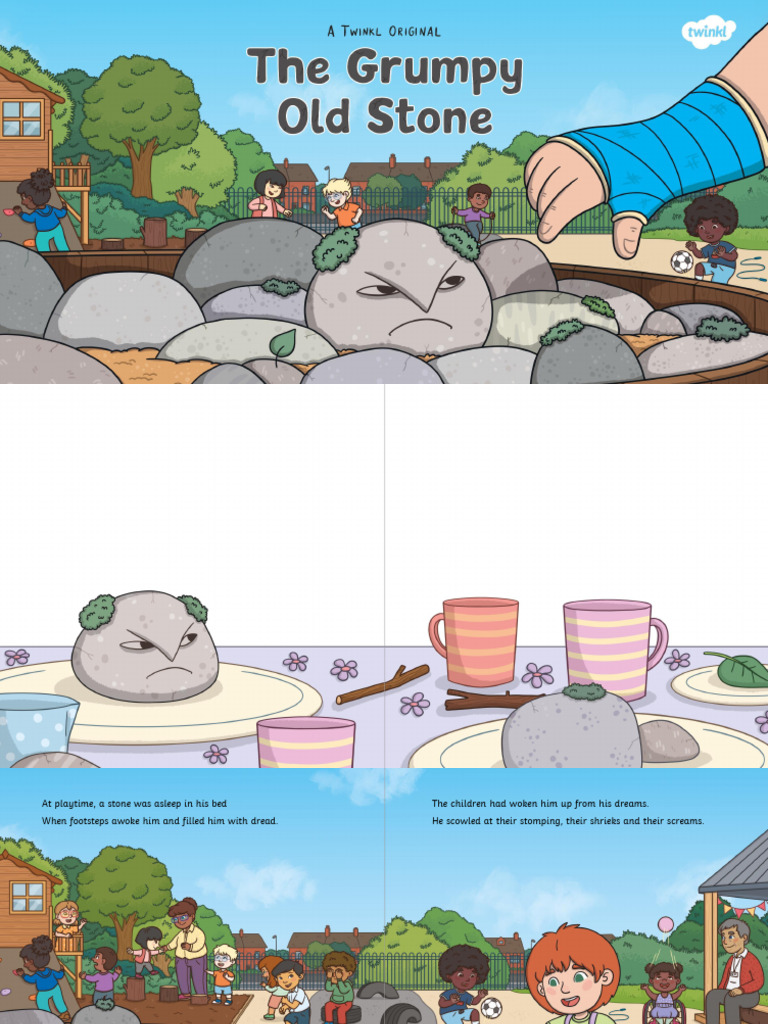 The Grumpy Old Stone Story Grade 3 | PDF