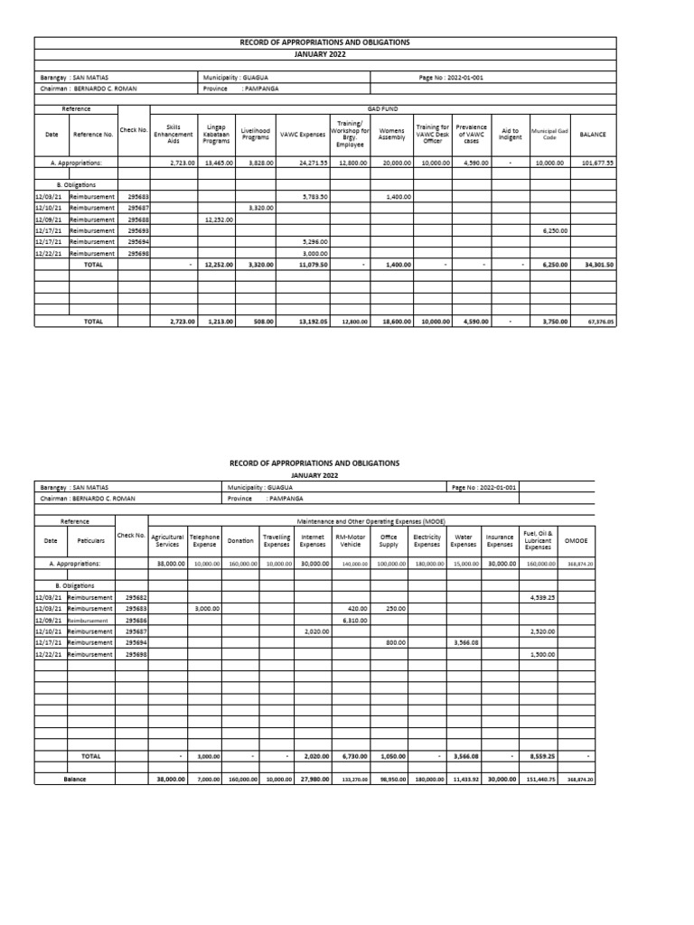 San Matias Raao January 2022 | PDF