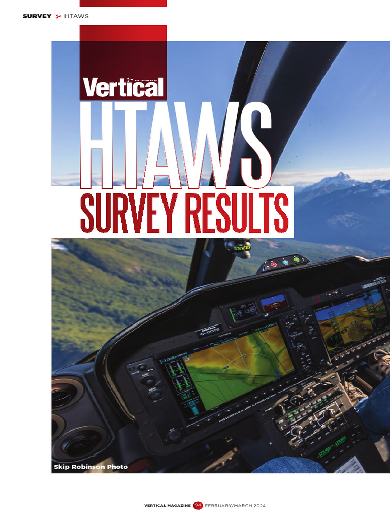 HTAWS Survey: Safety vs. Distraction | PDF | Aviation | Aircraft