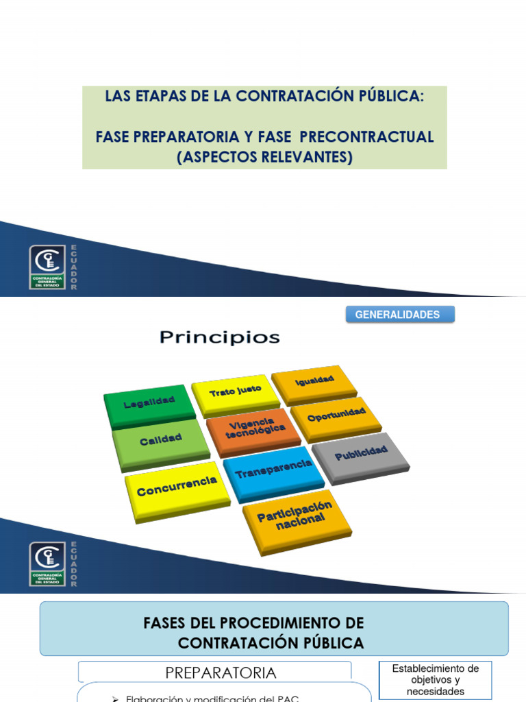 Fase Precontractual en Contratación Pública | PDF | Subasta | Presupuesto