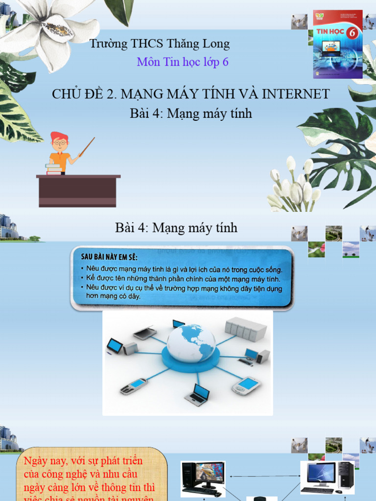 Tin Hoc 6 Bai 4 Mang May Tinh Sach KNTT | PDF