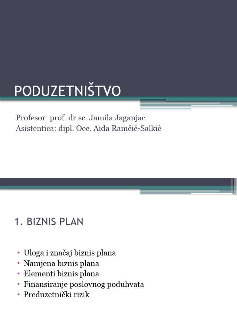 9 Biznis Plan-10161-21883 4 | PDF